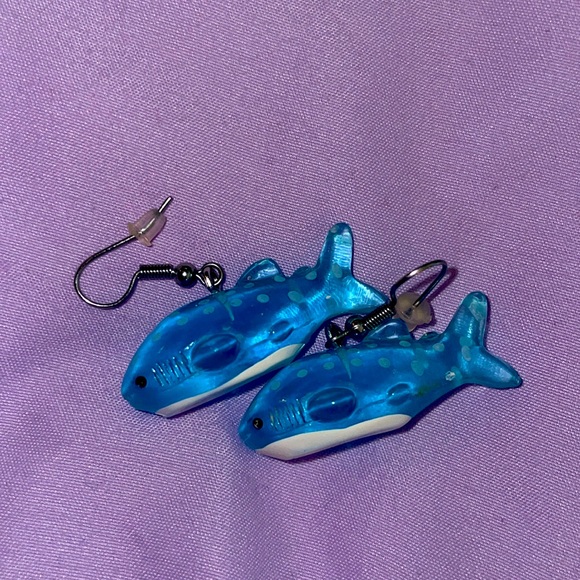 Jewelry | Whale Shark Earrings Frutiger Aero Y2k Kidcore Nostalgia Cute ...